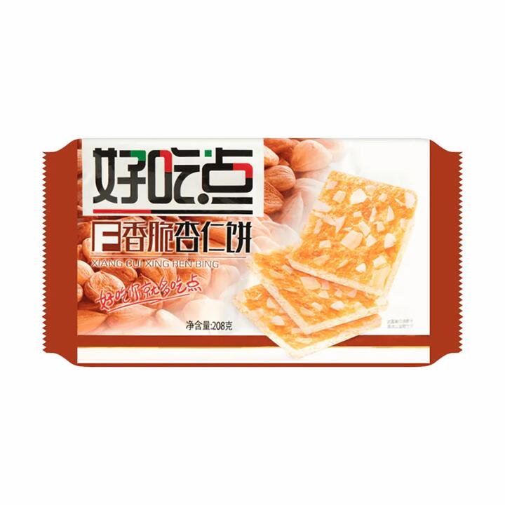 Hao Chi Dian Crispy Almond Biscuits - 208g - Gourmet Grocer