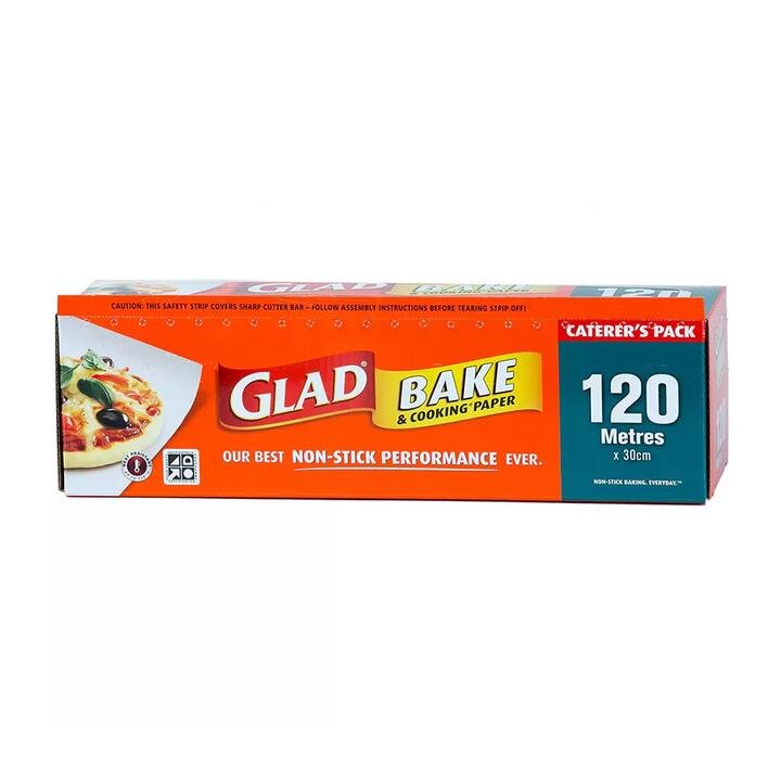 Glad Bake & Cooking Paper 120m x 30cm - Gourmet Grocer