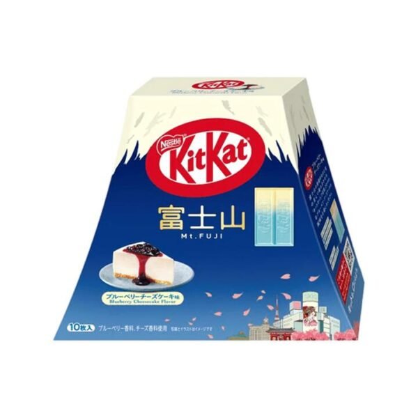 Nestlé KitKat Mt. Fuji Blueberry Cheesecake Flavor – 10 Mini Bars ...