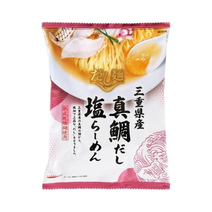 Kokubu Dashi Men Sea Bream Shio Ramen (Mie Prefecture) 110g - Gourmet ...