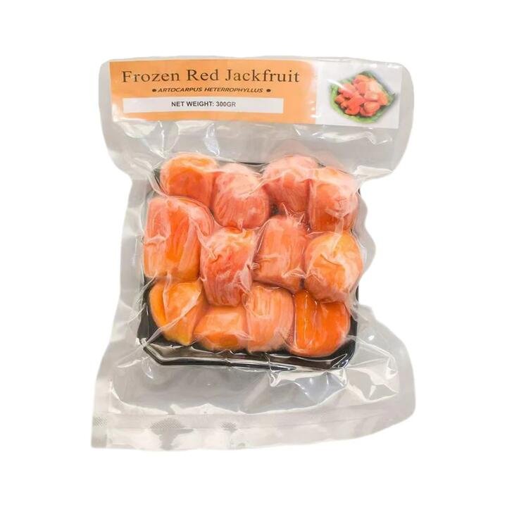Qiancheng Frozen Red Jackfruit 300g – Jackfruit Pods - Gourmet Grocer