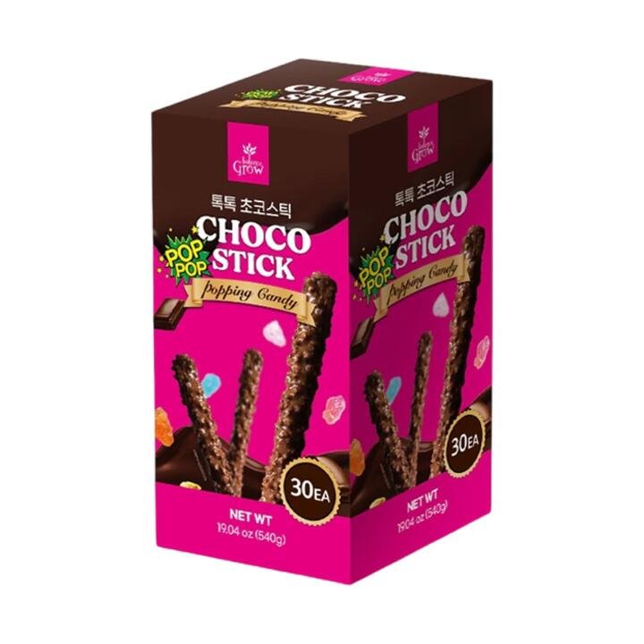 Lemon Grow Choco Sticks with Popping Candy 540g – Limited Import ...